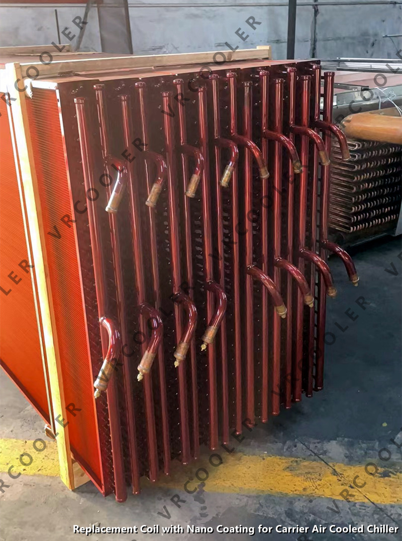 Replacement Condenser Coil for Carrier Air Cooled Chiller - Changzhou ...