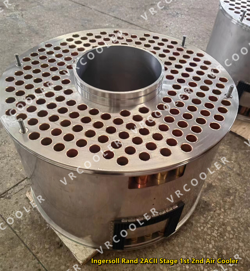 Ingersoll Rand 2ACII Stage 1st 2nd Air Cooler - Changzhou Vrcoolertech ...